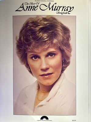 The Best of Anne Murray Songbook (Paperback, 1980) Piano/ Vocal/ Chords ...