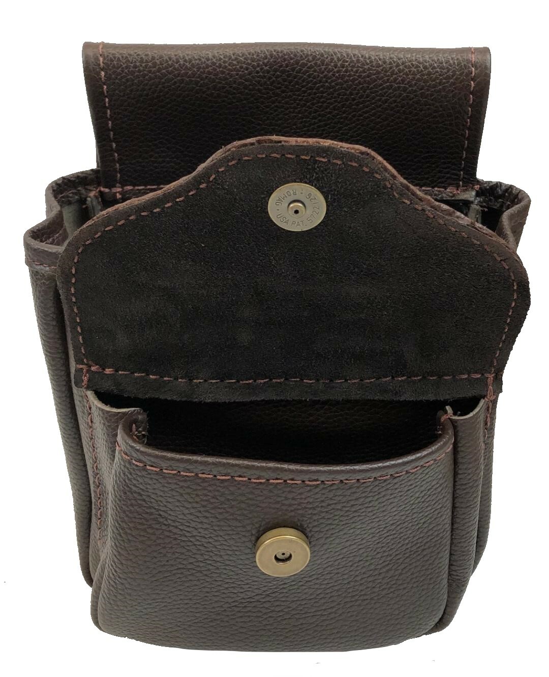 Real CROCODILE & LEATHER SHOTGUN SHELL POUCH for Skeet Sporting Clays ...