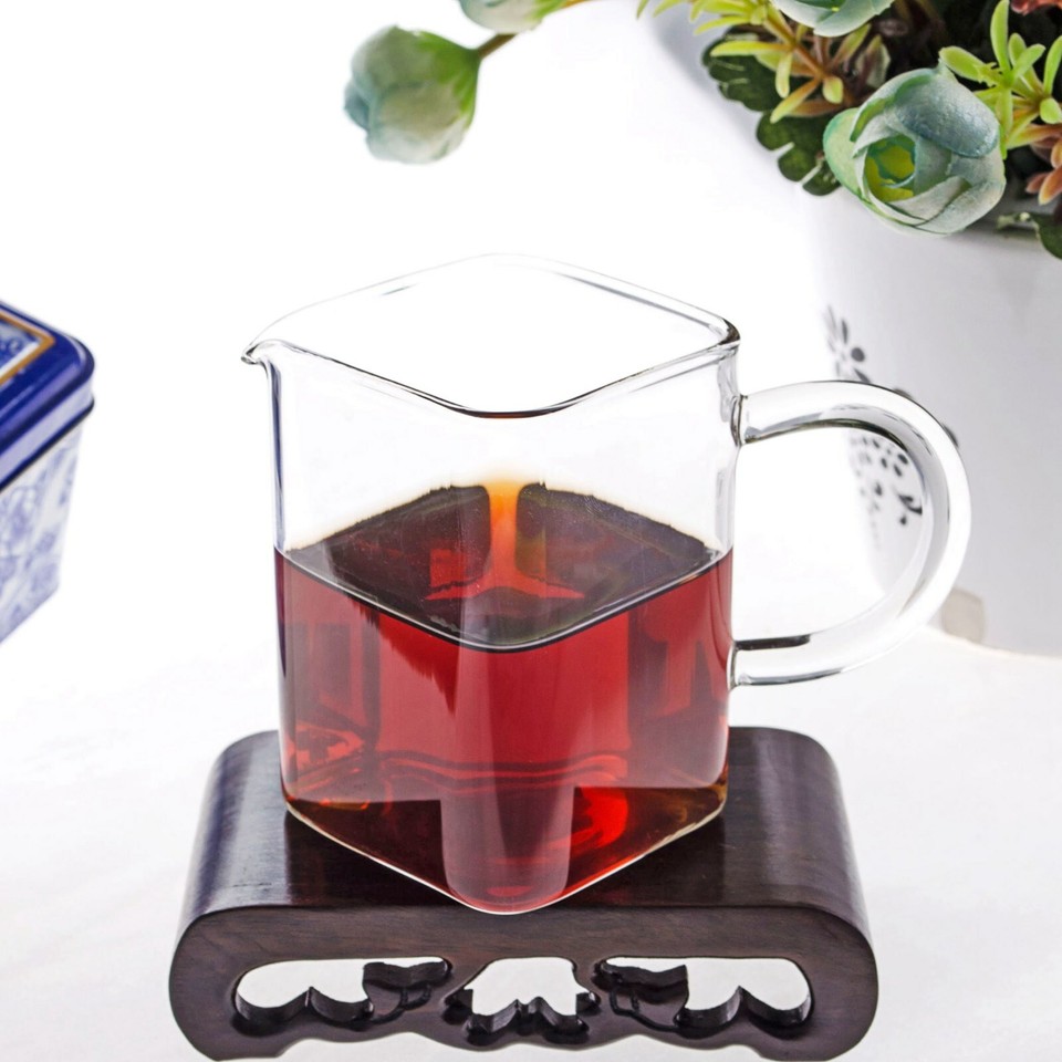 Crystal Clear Glass Fair Mug China Kungfu Teacup Pitcher also Called ...