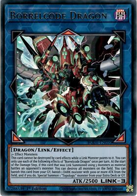 Borrelcode Dragon - Bode-en050 - Ultra Rare 1st Edition | eBay