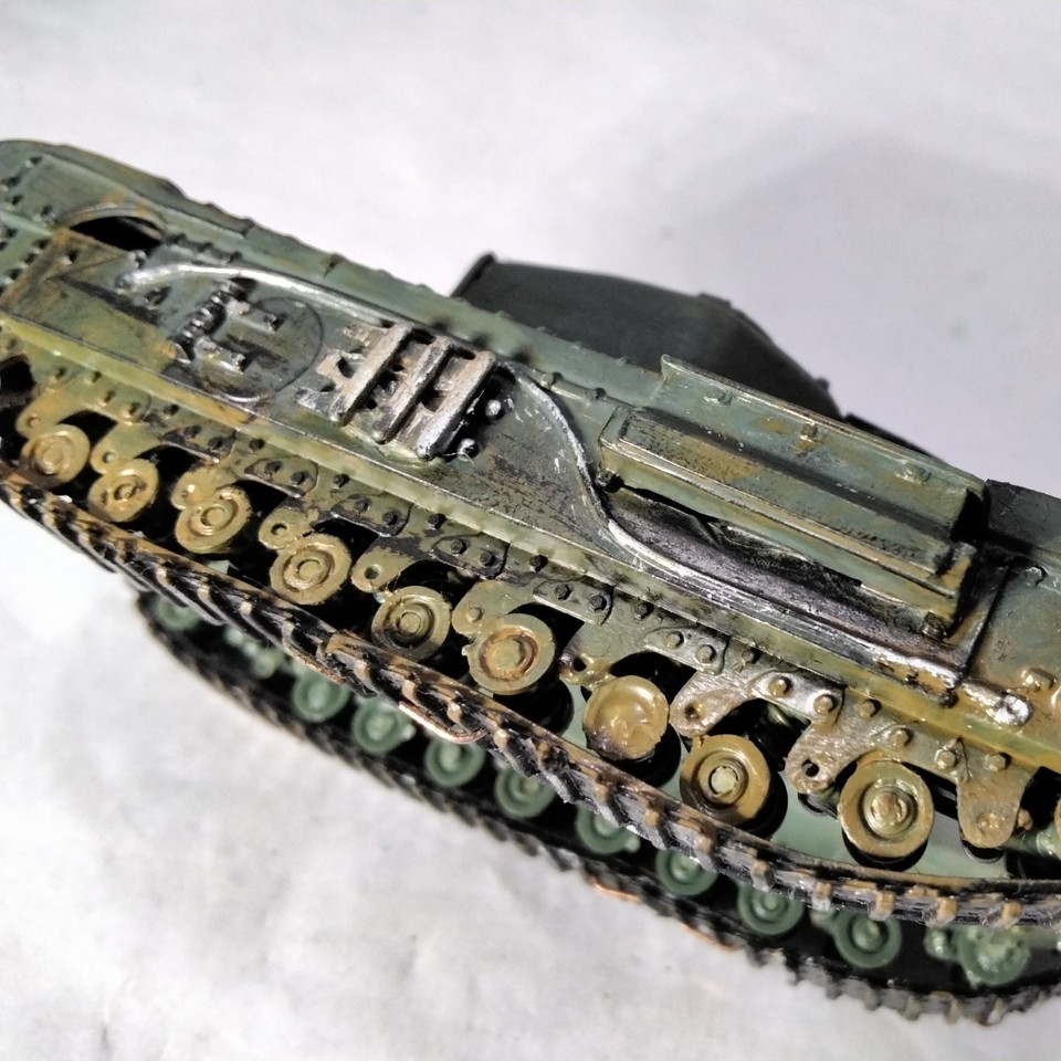 Platoon of 3 Late War 20mm Churchill VI Tanks 1/72 Wargames See ...