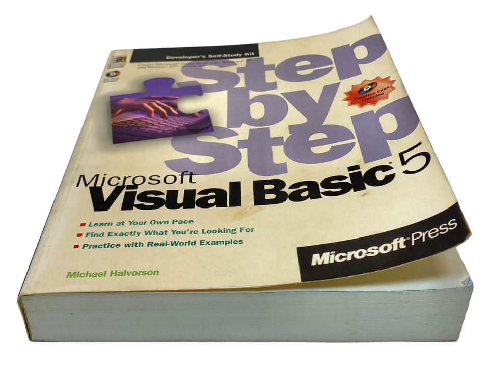 Step by Step - Microsoft Visual Basic 5 - Microsoft Press - CD-ROM Included! | eBay