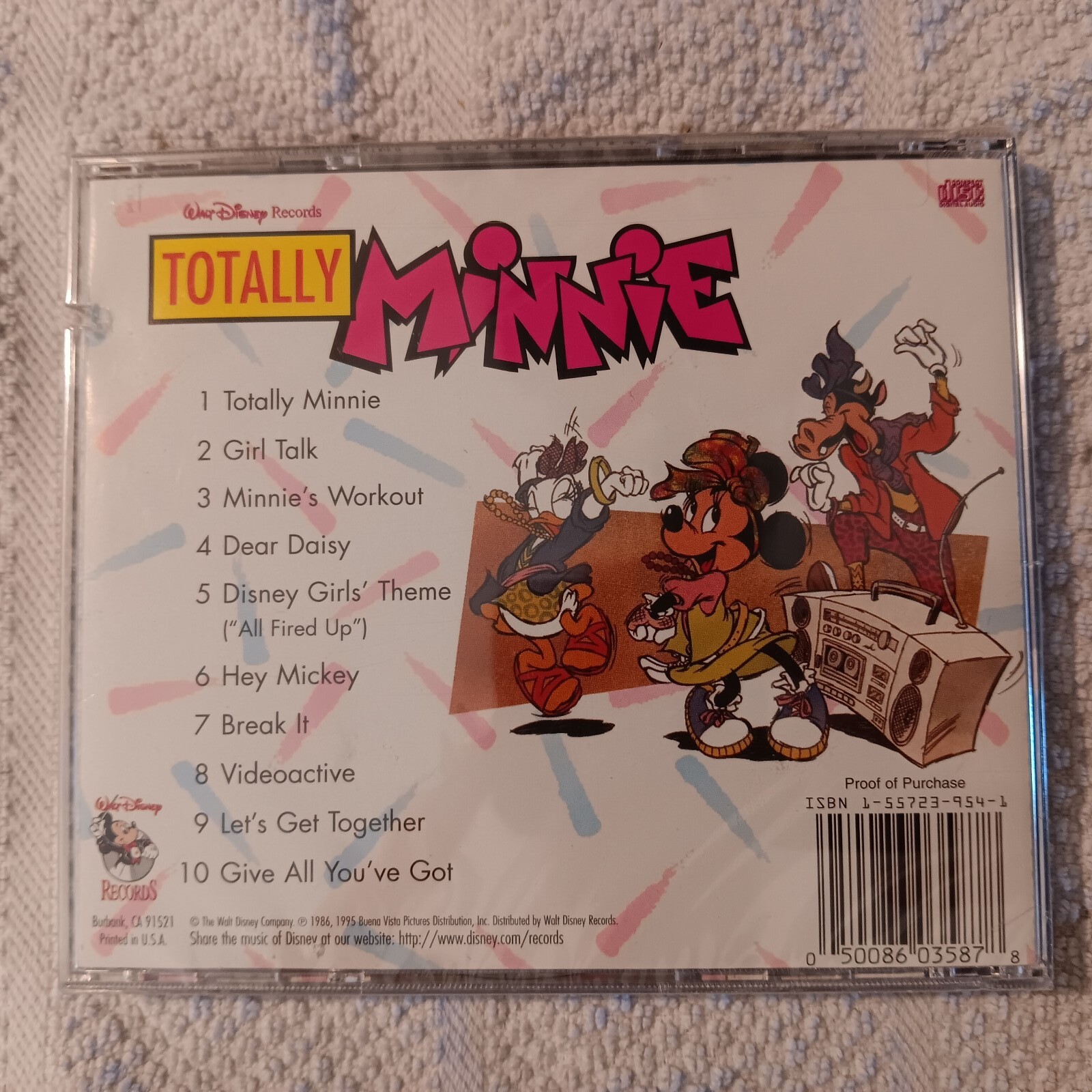 Totally Minnie by Disney (CD, Dec-1995, Walt Disney) for sale online | eBay
