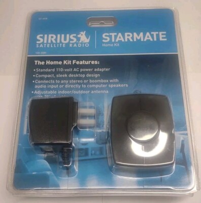 Sirius Satellite Radio Starmate Home Kit New Sealed ST-H1R | eBay