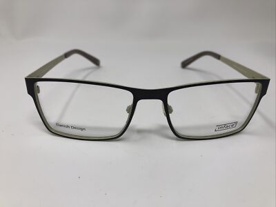 INFACE EYEGLASSES FRAME IF 8394-465 52-16-140 BROWN GREEN METAL WD51 | eBay