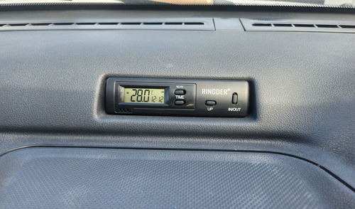 FORD ESCORT MK5 XR3i RS DIGITAL DASH CLOCK NEW REPLACMENT NO WIRING ...