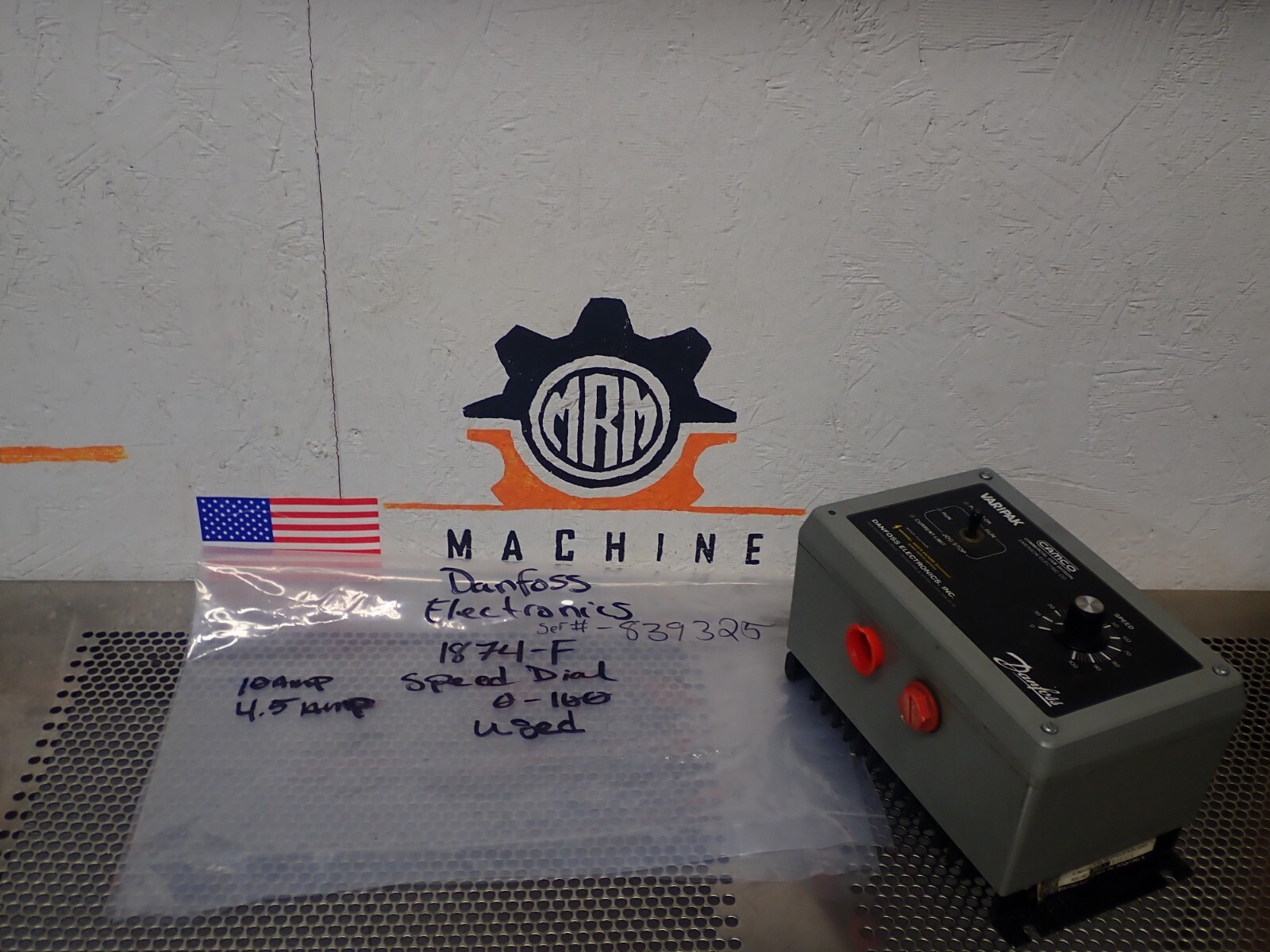 Danfoss CAMCO 600180 VARIPAK 120VAC 10A 50/60Hz 0-90VDC 4.5A 30 Cycle ...