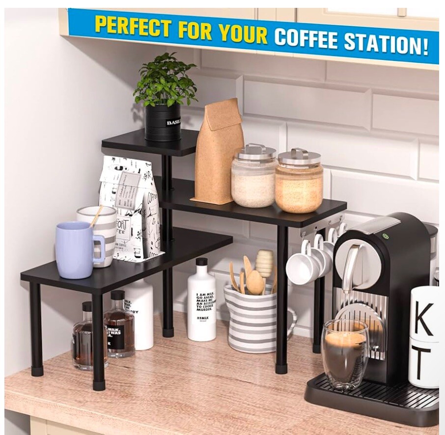 smart design smart organizer 3 tier counter shelf | eBay