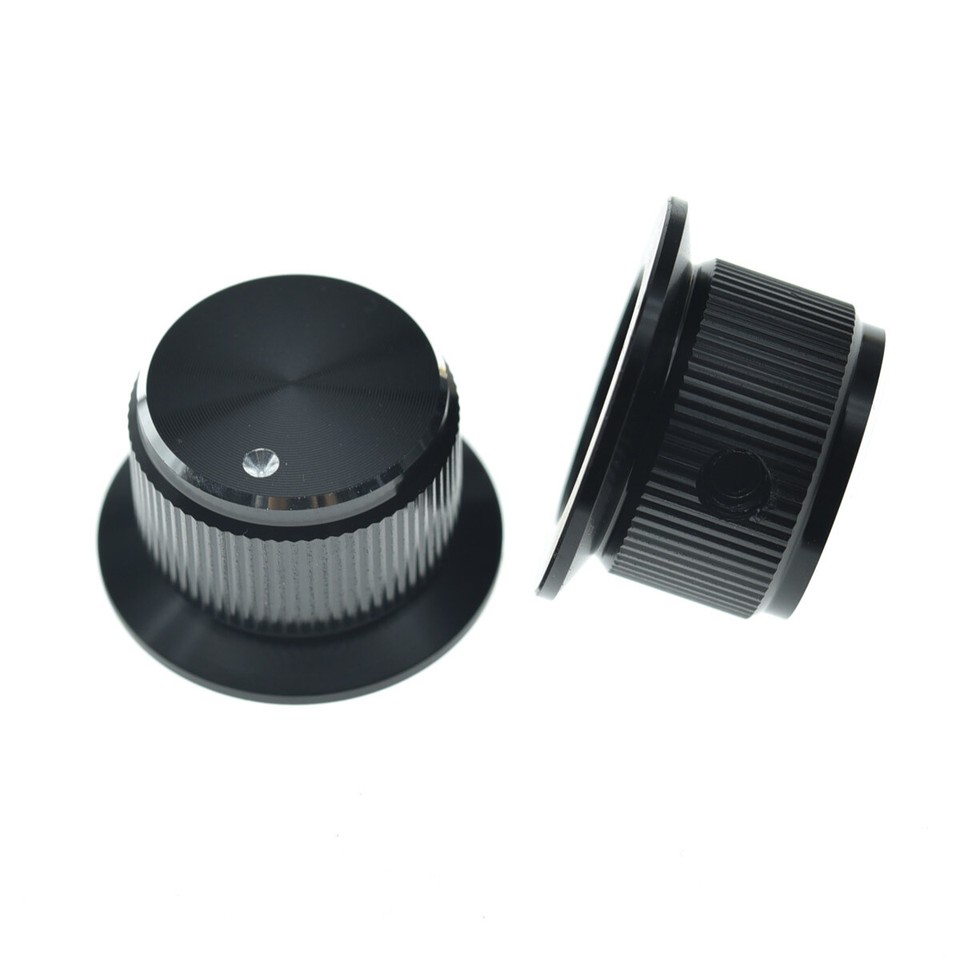 3-Pack Set Screw Aluminium Pot Knobs Top Hat Bell Knob Pot Knob for ...