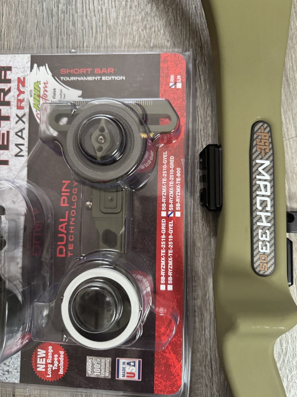 PSE Mach 33 EC2 RH 70LB Green Olive Carbon Bow With HHA Green Cerakote ...