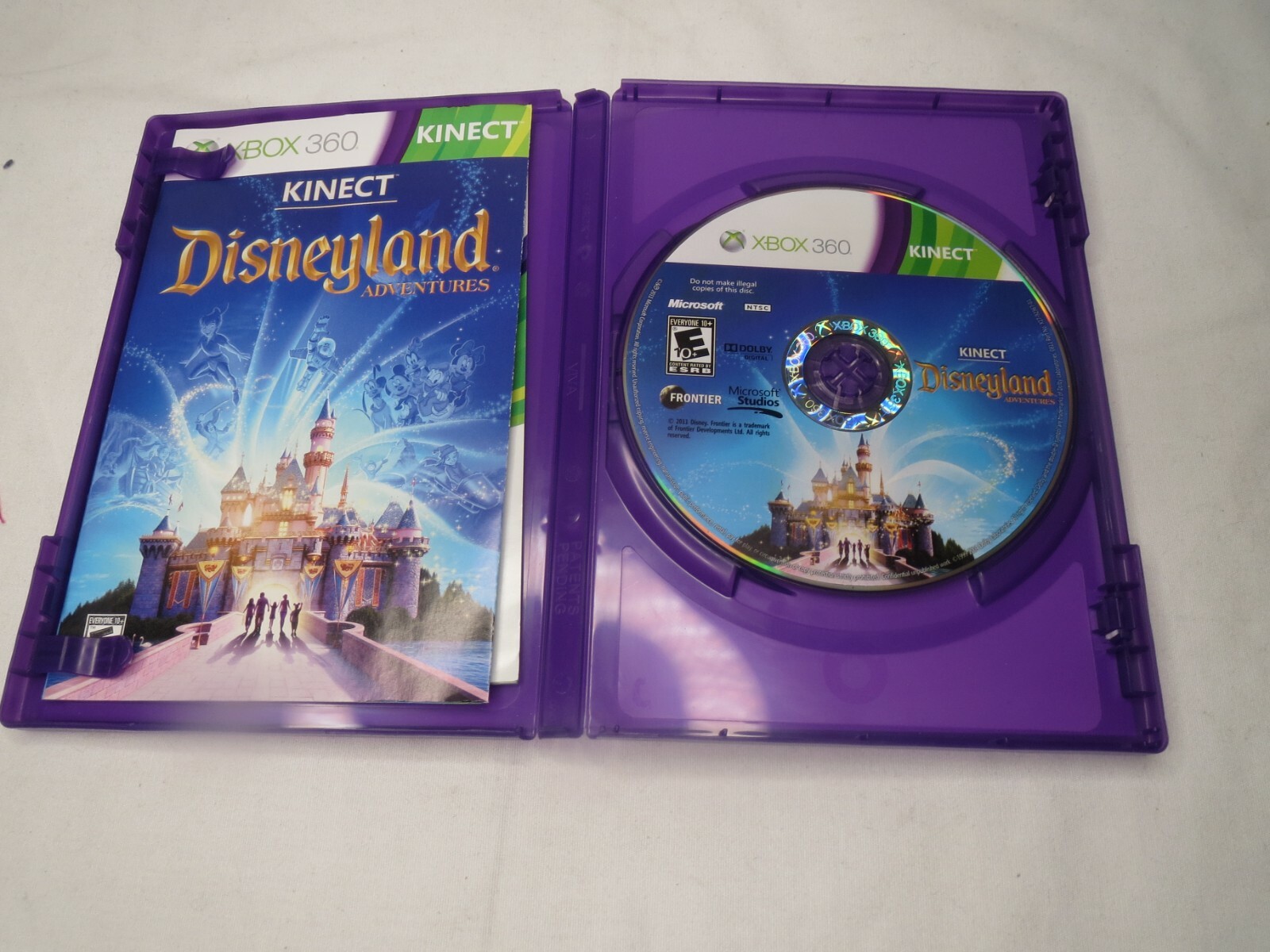 Kinect Disneyland Adventures Xbox 360 Game | eBay