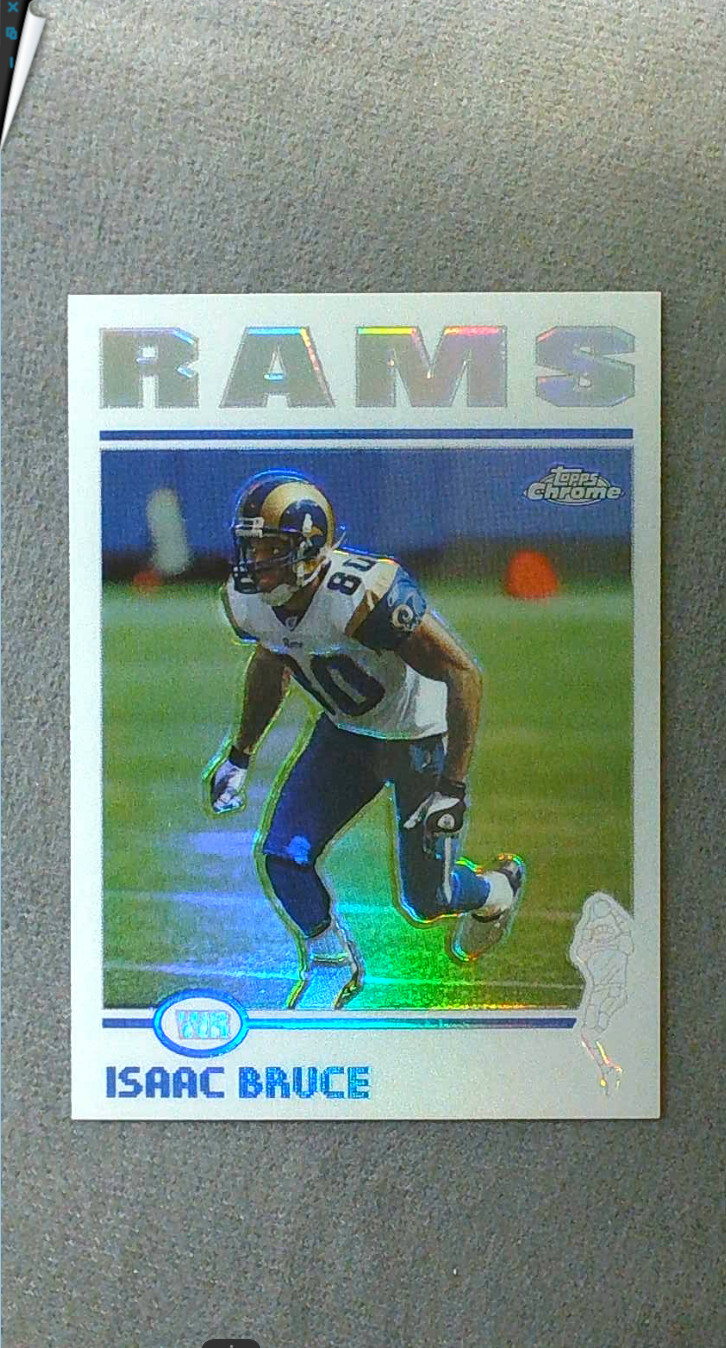 2004 Topps Chrome Refractor #66 Isaac Bruce Rams | eBay
