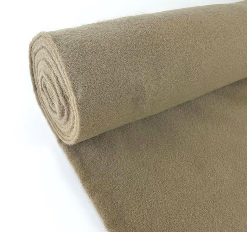 5 Yards Light Brown Upholstery Un-Backed Automotive Trim Carpet 40"x15 ...
