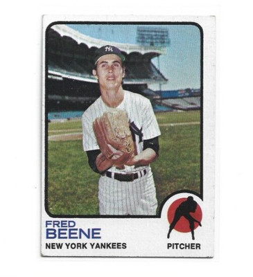 1973 Topps Fred Beene New York Yankees High #573 | eBay