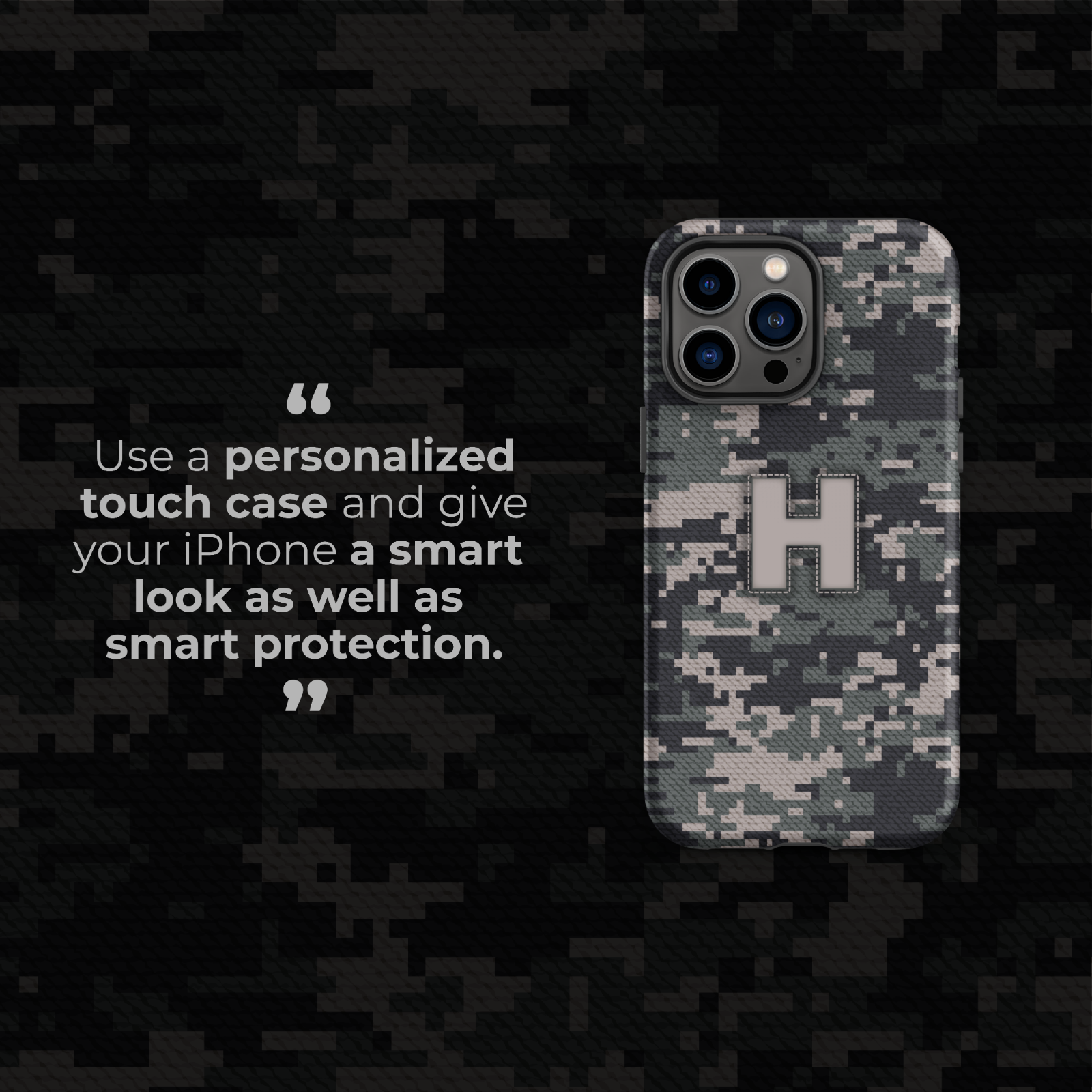 US Army Camouflage Unique Gift Personalized Case for iPhone 14 Pro Max ...