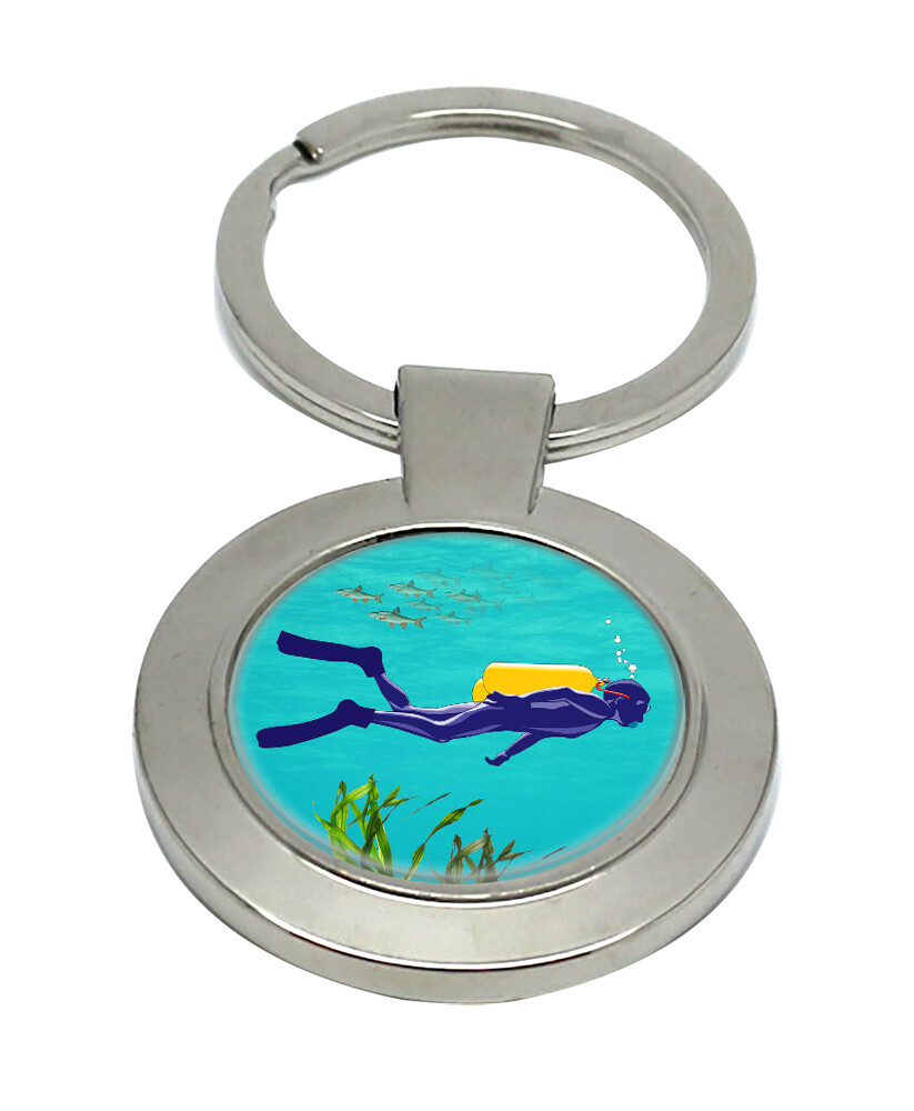 Scuba Diving Key Ring | eBay