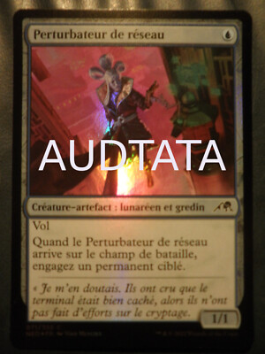 mtg magic Network Disruptor FOIL FRENCH vf fr Perturbateur de réseau 3 ...