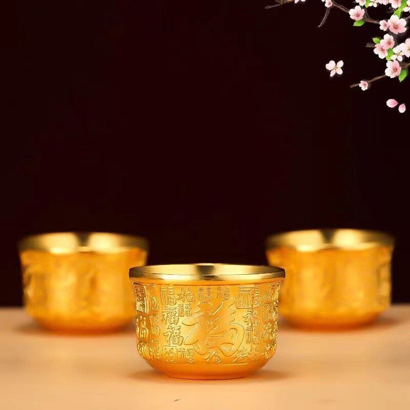 Baifu Tea Set Temple Water Tea Container Chinese Buddhist Offering ...