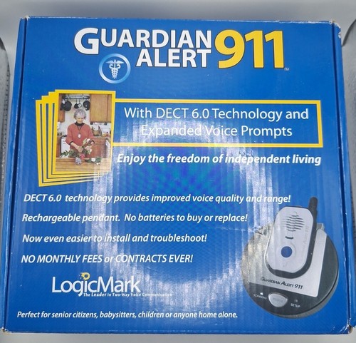 LogicMark GUARDIAN ALERT 911 In-home Emergency Alert System MODEL 30911 ...