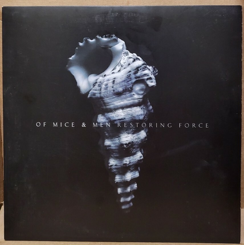 Of Mice And Men Restoring Force Album Cover Of Mice & Men Signed