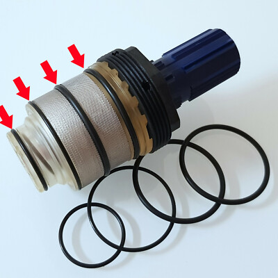 Dichtungsset für GROHE Thermostat-Kompaktkartusche 3/4" 49028000 ...