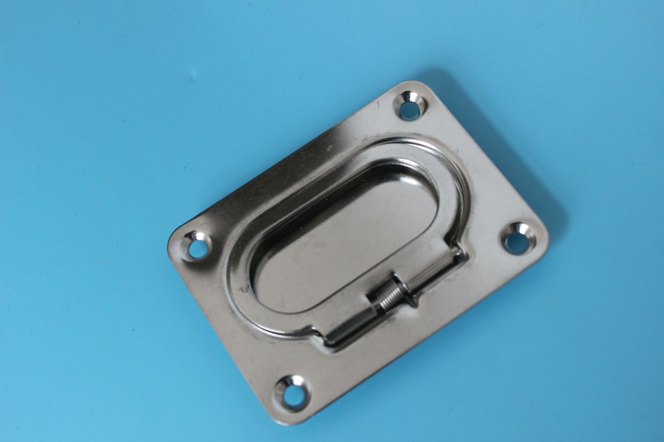 2X Boat Ring Hatch Pull Handle Marine Locker Flush Lift Marine ...