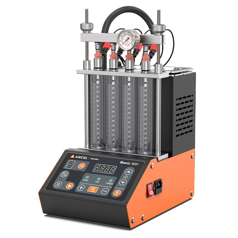 ANCEL ANJ400 GDI TSI Fuel Injector Cleaner Tester Ultrasonic Cleaning ...