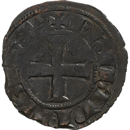 Frankreich, Philippe IV le Bel, Double Tournois, 1295-1303, Billon, S+ ...