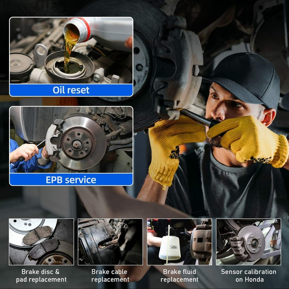 FOXWELL Car All System OBD2 Scanner Fault Code Diagnostic Tool Reset ...