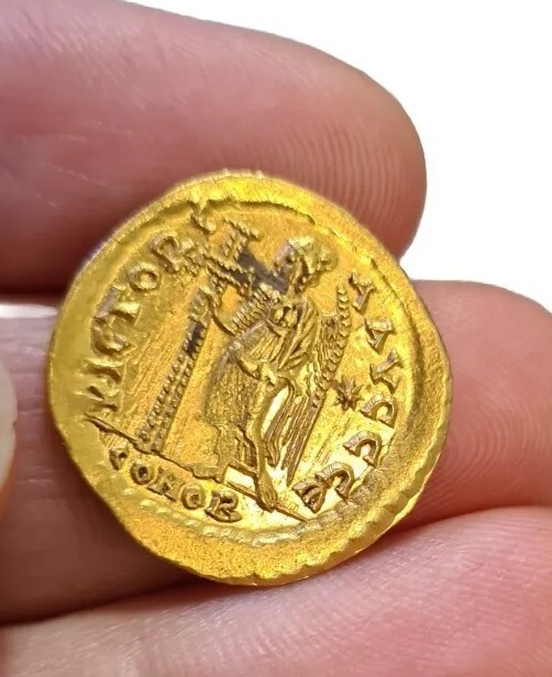 Rare Original D N ZENO - PERP AVC Solidus Gold Coin | eBay