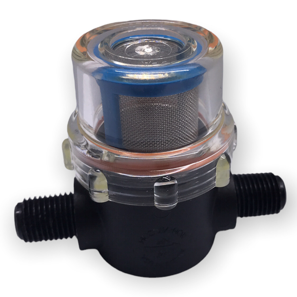 Strainer Male NPT 1/4" Black with Element 1/2 male RON-VIK In-Line | eBay