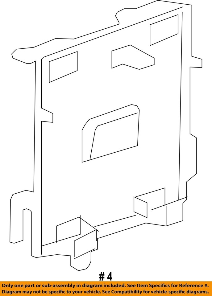 GM OEM 12-17 Acadia Limited Electrical Ignition System-Mount Bracket ...