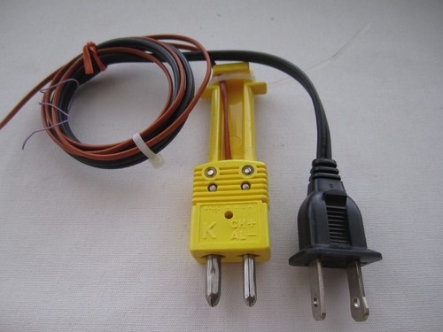 OMEGA MINI K TYPE THERMOCOUPLE PLUG | eBay