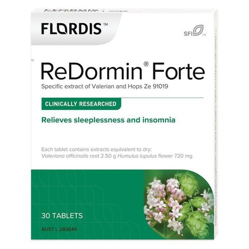 Flordis ReDormin Forte for Sleep 30 Tablets 9329771000844 | eBay