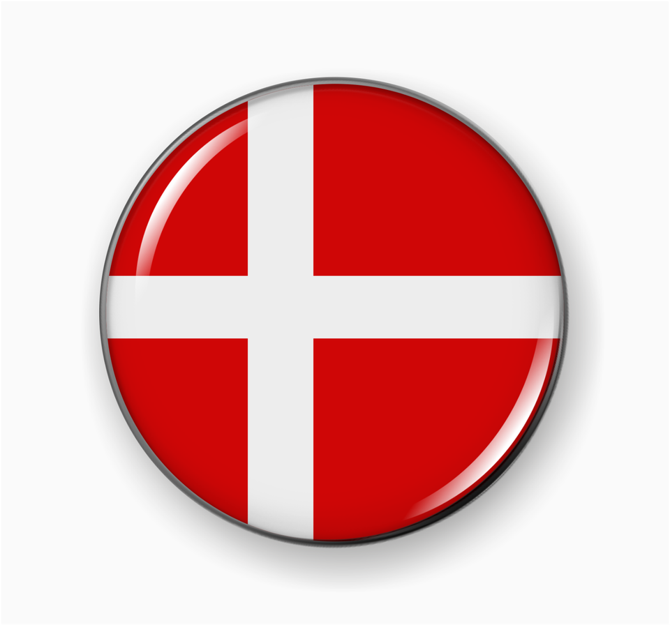 Emblem Car Sticker Chrome ROUND Bezel - Denmark Flag | eBay