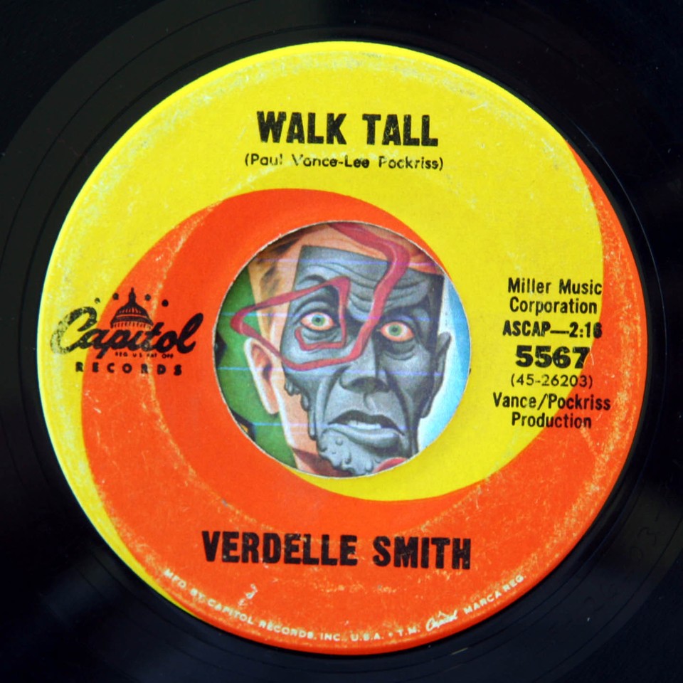 HEAR Verdelle Smith 45 In My Room/Walk Tall CAPITOL 5567 northern soul ...