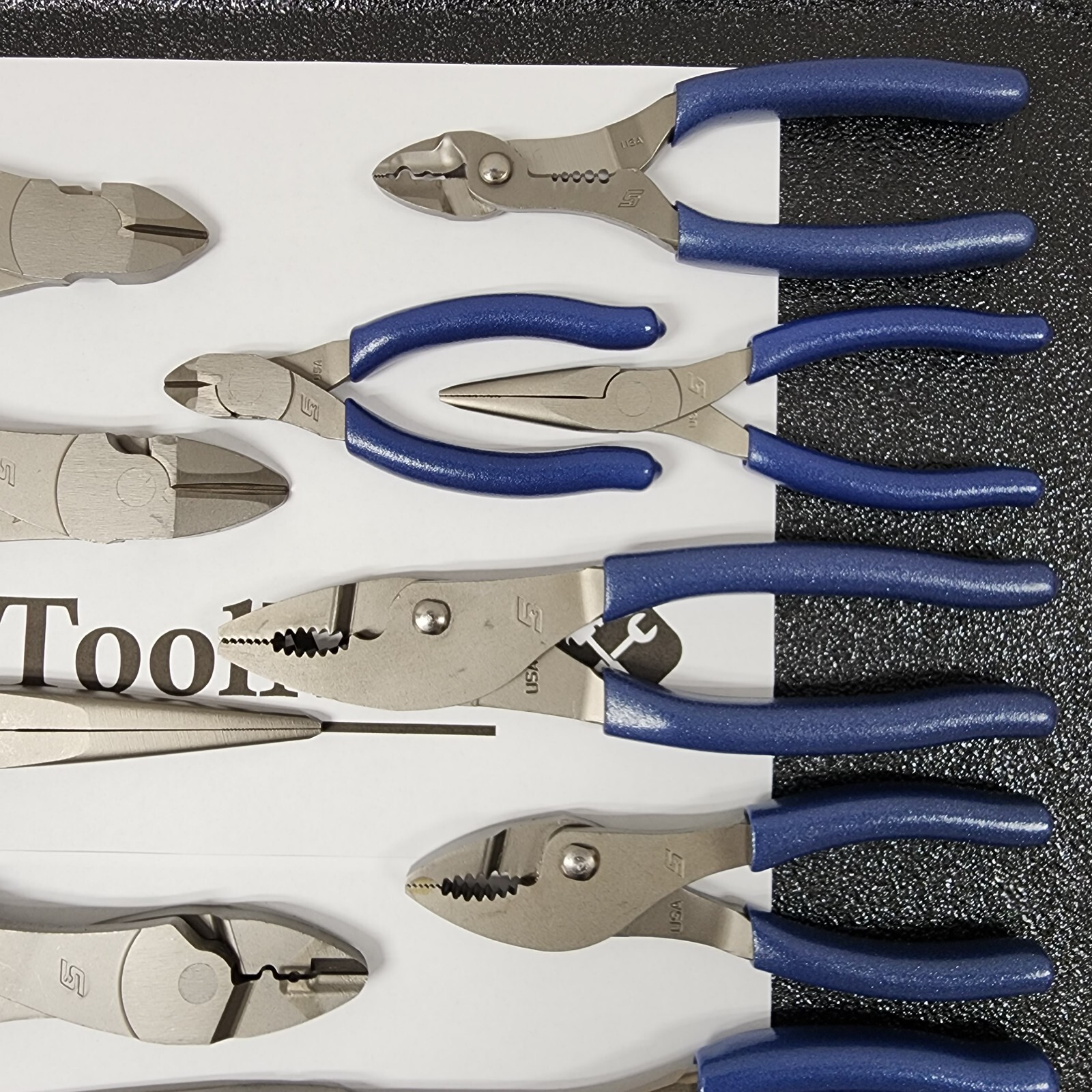 Snap-on Tools USA NEW 14pc POWER BLUE Master Plier/Cutter/Stripper Set ...