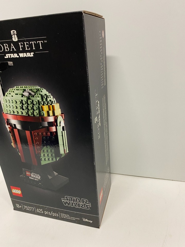 LEGO Retired Star Wars Helmet Collections Boba Fett Helmet 75277 NIB ...