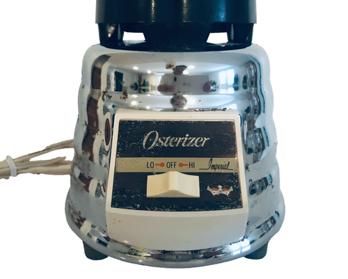 Vintage Osterizer Imperial Chrome Beehive Retro Oster Blender 2 Speed ...