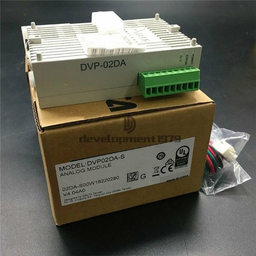 One NEW IN BOX Delta PLC Analog Output Module DVP02DA-S | eBay