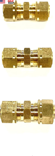 Brass 10Mm Compression Union (Pack of 3) | eBay