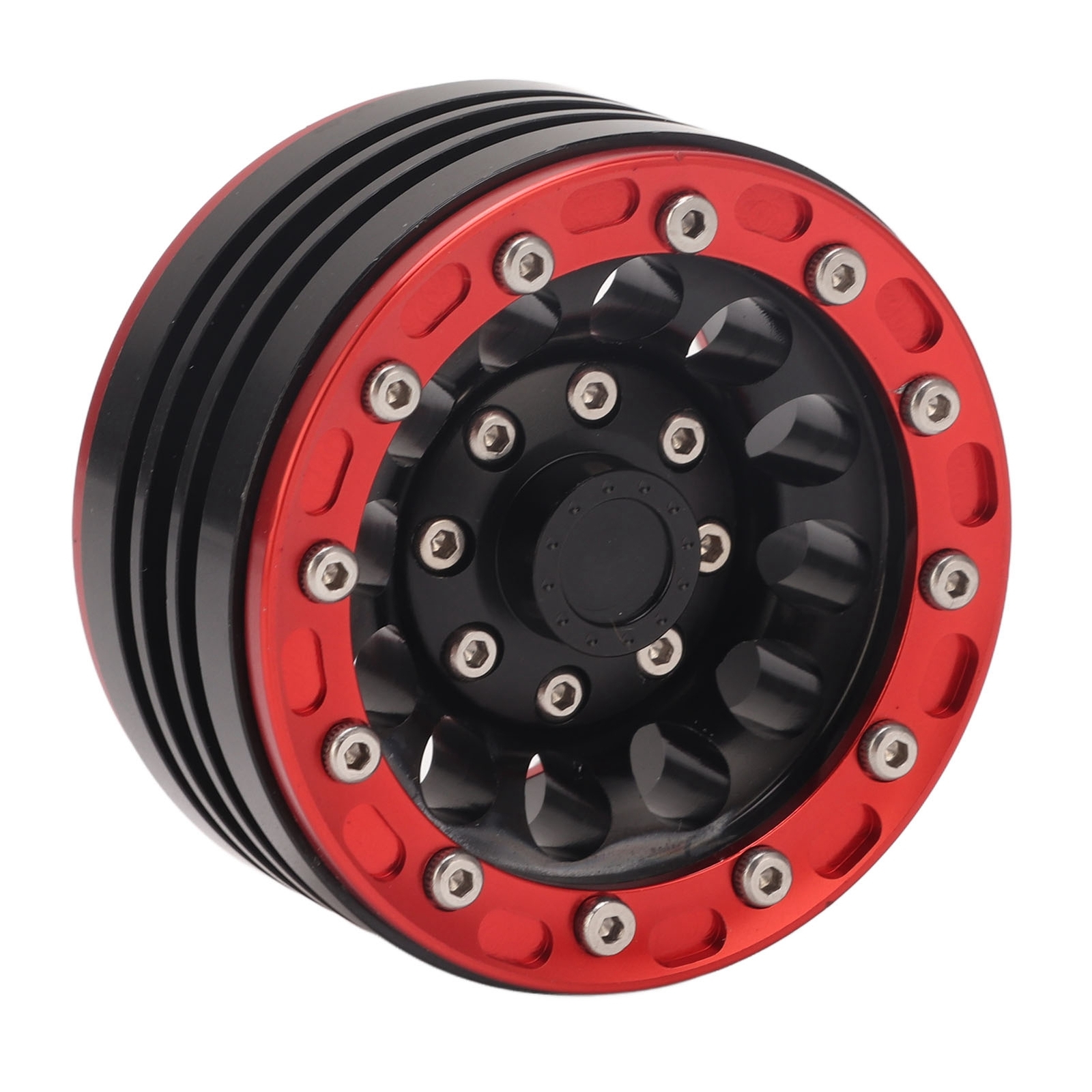 SAP 4Pcs 1.9in RC Wheel Rims Alloy CNC Machining 1/10 RC Beadlock Wheel ...