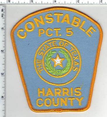 Harris County Constable (Texas) 2nd Issue Precinct 5 Shoulder Patch | eBay