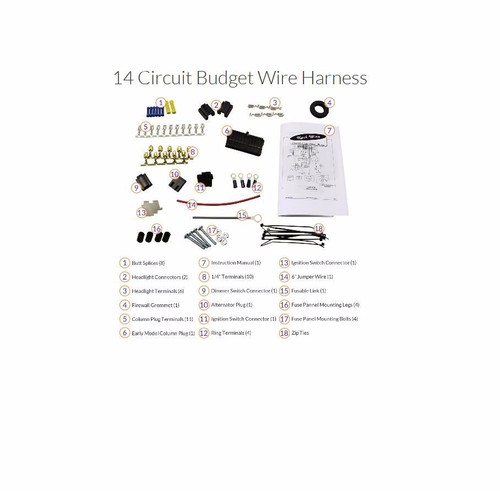 Kwik Wire KW-14CB - Kwik Wire Budget 14 Circuit Wiring Kit | eBay