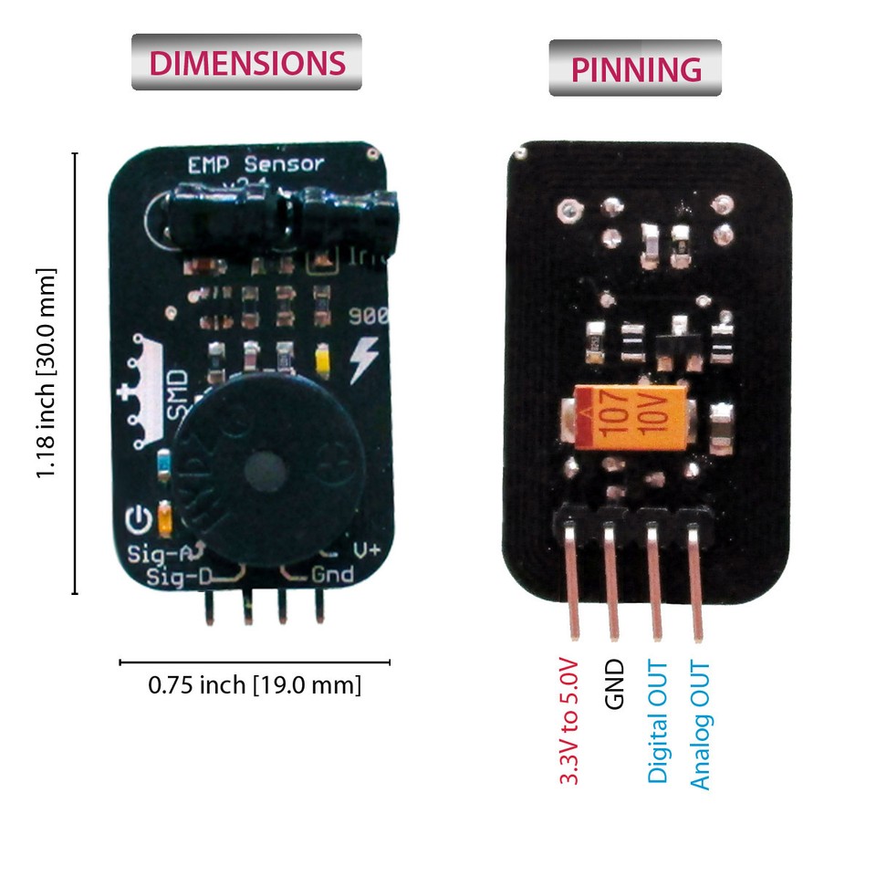 EMP sensor / module for lightning detection | eBay