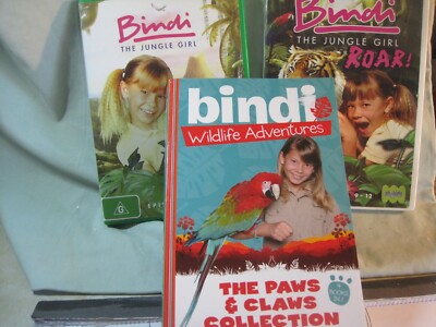 Bindi Irwin Wildlife Adventures -paperback book and 2 DVD (the Jungle ...