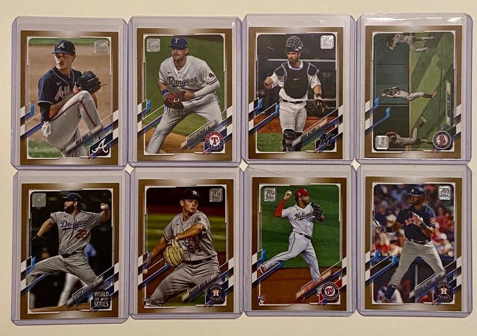 2021 Topps Baseball Card - RC, Parallel, SP, SSP Complete Set from Lot ...