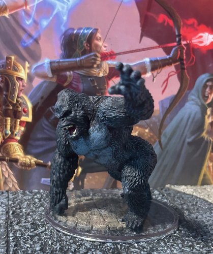 Giant Ape D&D Miniature Dungeons Dragons Wild Shape Polymorph gorilla ...