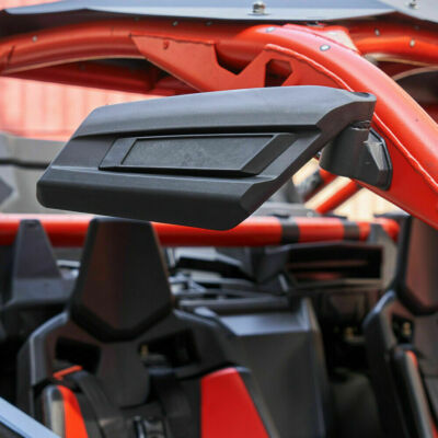 Kemimoto Rear Racing Side Mirrors For Can Am Maverick X3 Max Turbo R ...