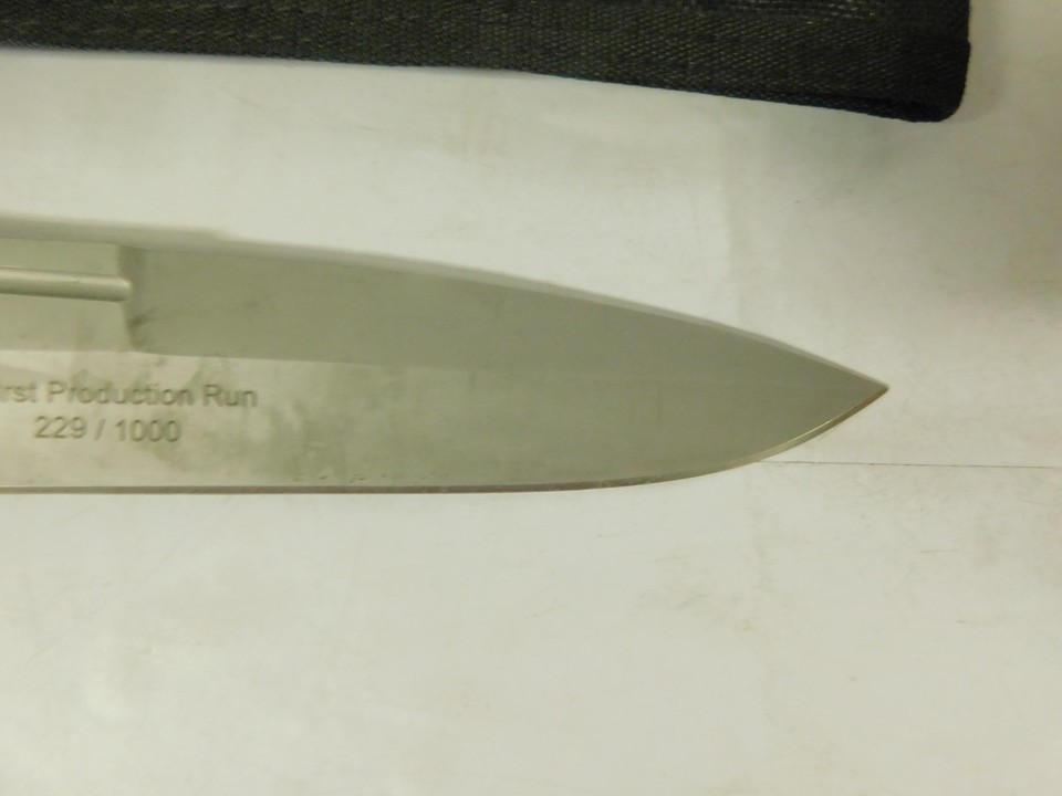 Benchmade N690 Fecas Design First Production Run 229/1000 Fixed Blade ...